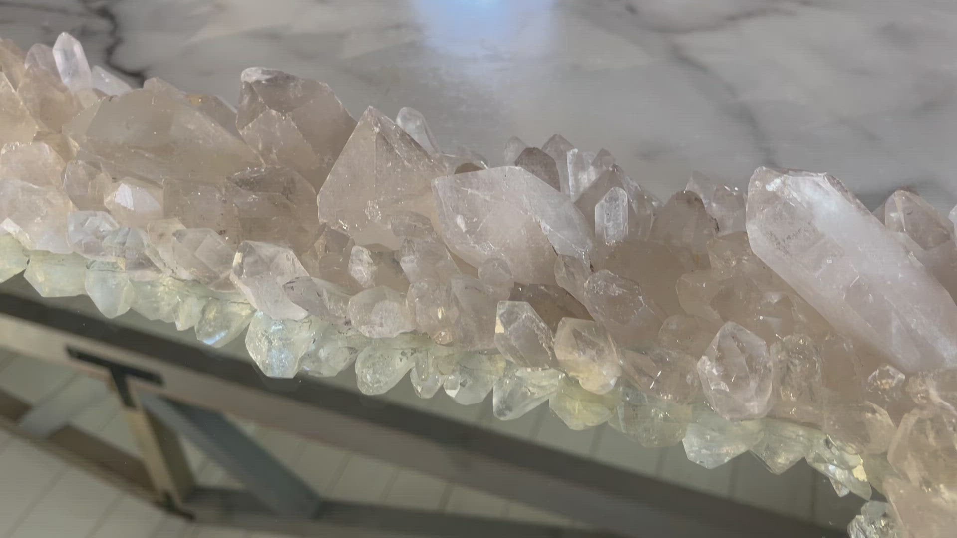 Quartz Point Crystal Vanity Mirror – Nate Ricketts Design