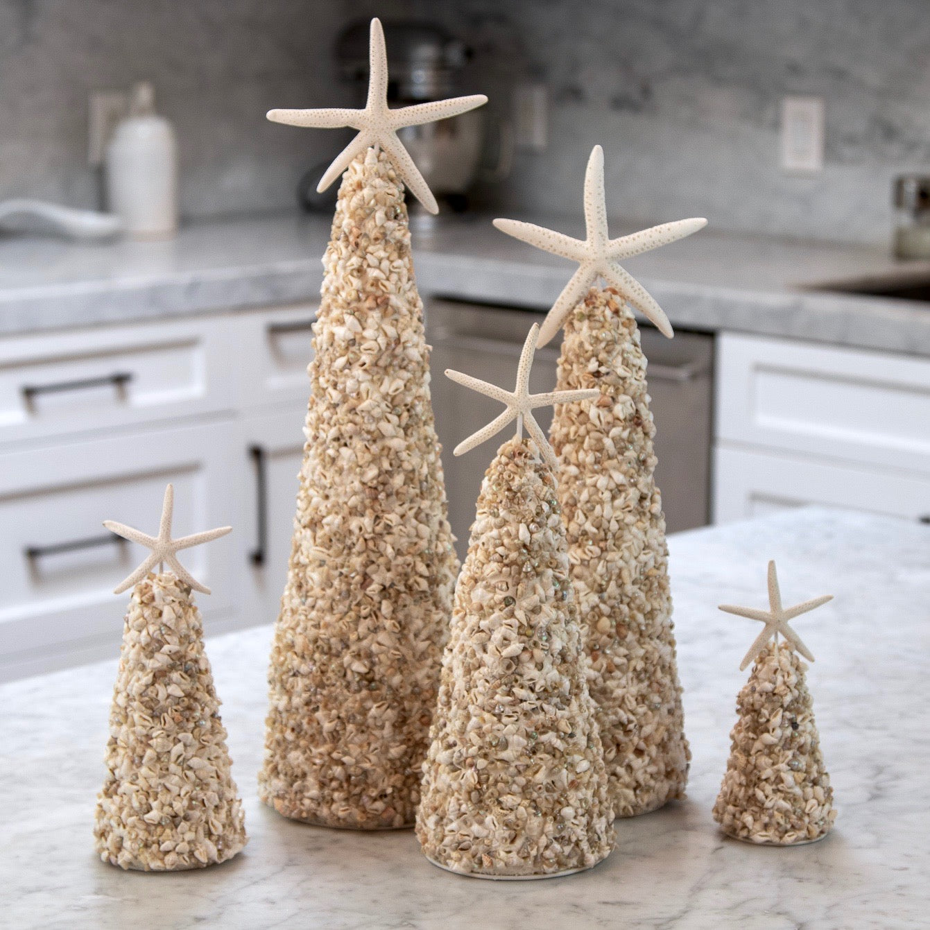 Tiny White Mix Shell Tree – Nate Ricketts Design